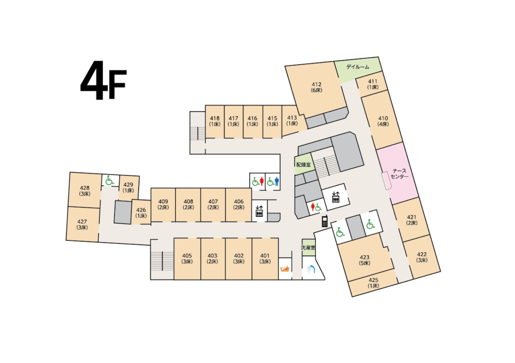 院内マップ - 長崎掖済会病院
